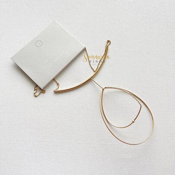 COS | Jewelry | Cos Abstract Pendant Necklace | Poshmark
